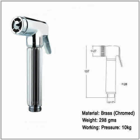 ATM4001: ECO Bidet shower with splined handle
