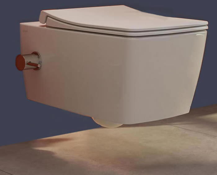 Vitra M-Line Aquacare Non Electric Wall Hung Turkish Style Bidet Toilet