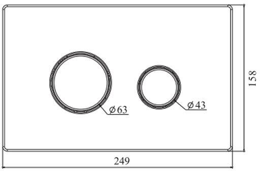 AWF-1190: Concealed Cistern WC Frame for wall hung Toilets