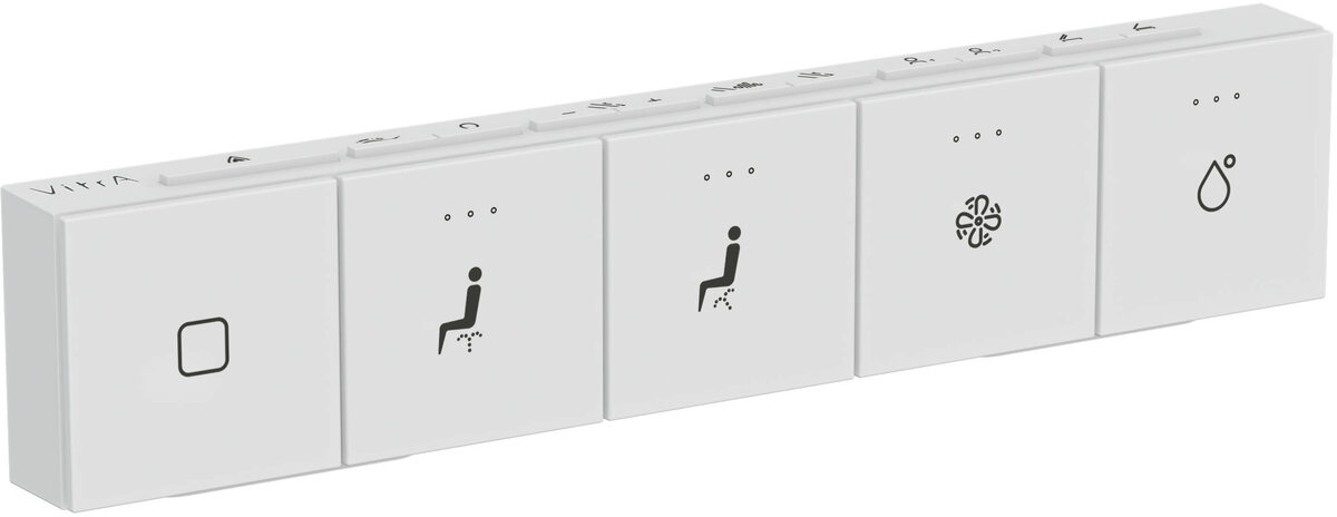 VitrA V-Care Ultra Smart Wall-Hung Bidet Toilet with Frame and Flush ...