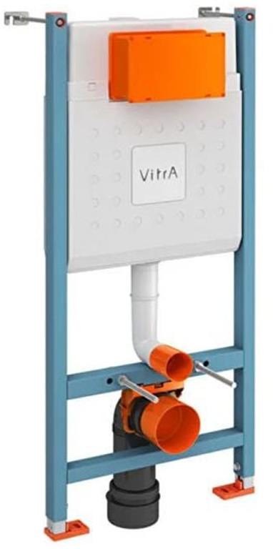 VitrA V-Care Ultra Smart Wall-Hung Bidet Toilet with Frame and Flush ...
